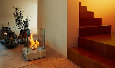 Indoor Fireplaces: Ventless Fireplace Kits - EcoSmart Fire